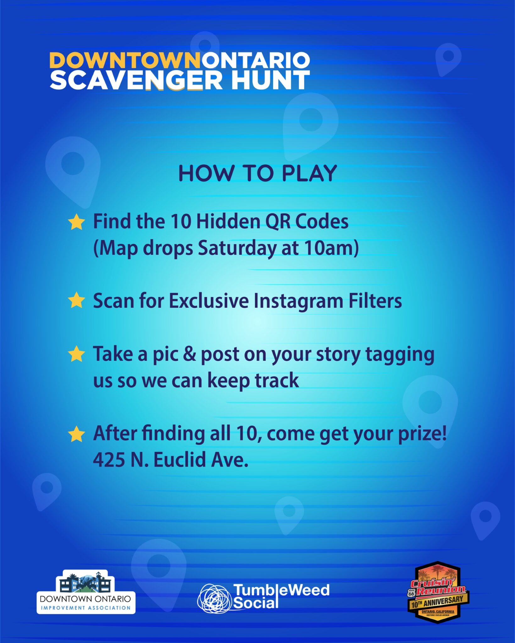 Downtown Ontario Scavenger Hunt - DOIA